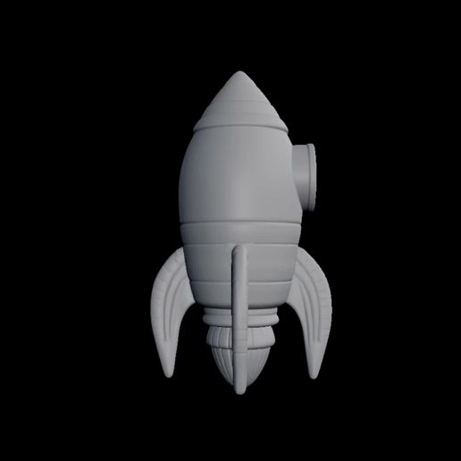 🚀 3D Printable Rocket Toy – Space Adventure for Kids (Single Color ...