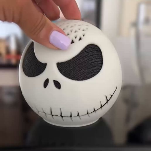 🎃 Soporte Alexa Jack Skellington - 4ta y 5ta generación・ STL File for ...