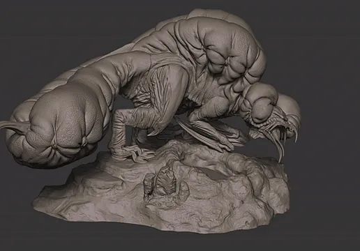 🎨 Rompopolo Fan Art - Monster Hunter Wilds・ STL File for 3D printing・Cults