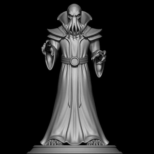 👹 Mind Flayer - D&D・ STL File for 3D printing・Cults