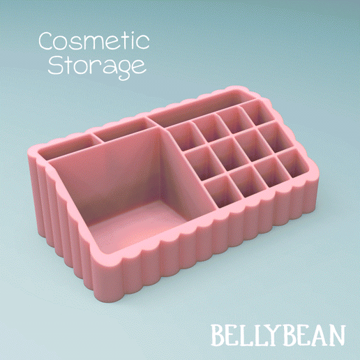 📦 Cosmetic Storage, Makeup Box, Rectangular Large Capacity Cosmetics ...