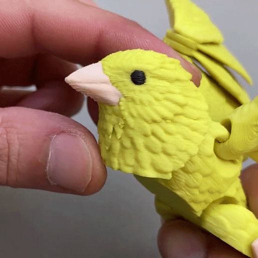 🐦 Canary・ STL File for 3D printing・Cults