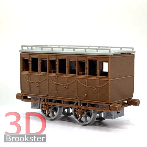 Free 3D file 00 Gauge Era 1 Coach 🛤️ ・3D print model to download・Cults