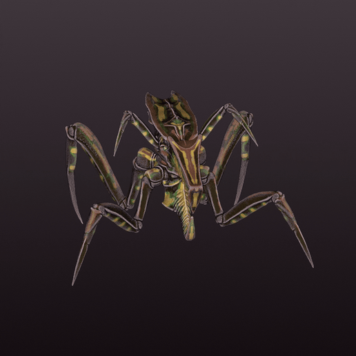 📚 Warrior Arachnid – Starship Troopers・Free STL File for 3D printing・Cults