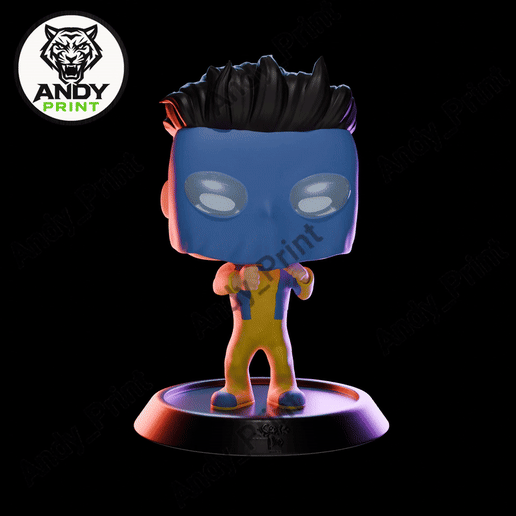 🦸 invincible Shiesty Custom Pop・Archivo STL para Impresión 3D・Cults