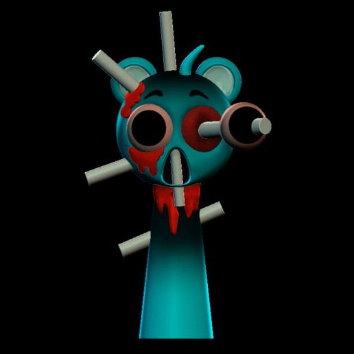 STL file STL Sprunki Incredibox Sky Horror STL 3D Character Fanart 🦸 ...