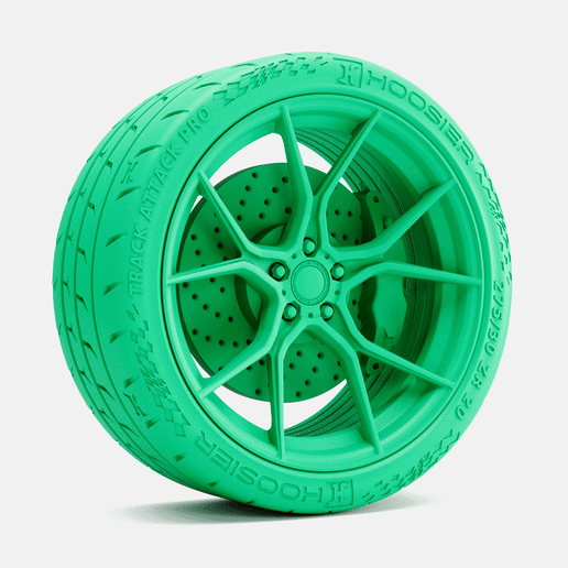 🛞 20x10 Stance SF07 Wheel, Hoosier Track Attack Pro Tire, and Brake Set ...