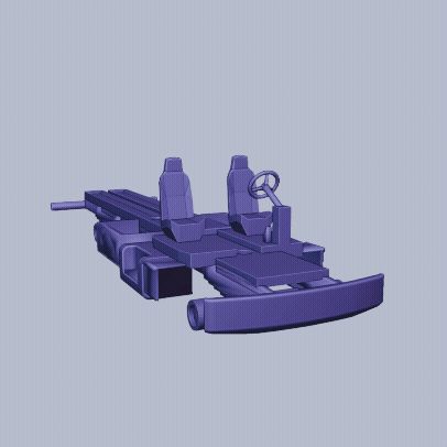 🚚 Flatbed Truck scale 1 to 64・ STL File for 3D printing・Cults