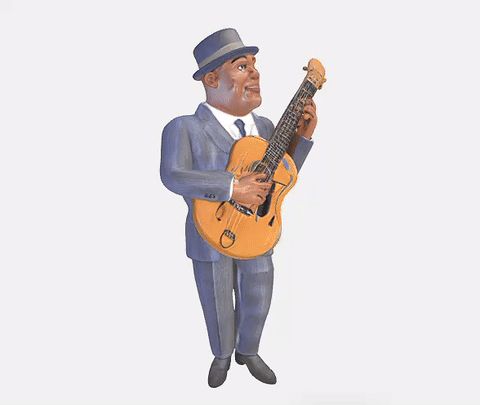 Archivo 3D GMA Jazzman Musician STL for 3D Printer 🖨️ ・Objeto ...