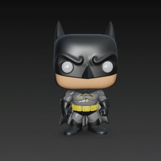 🤓 Funco Pop Figura Coleccionable Batman・Archivo 3D para Impresión 3D・Cults