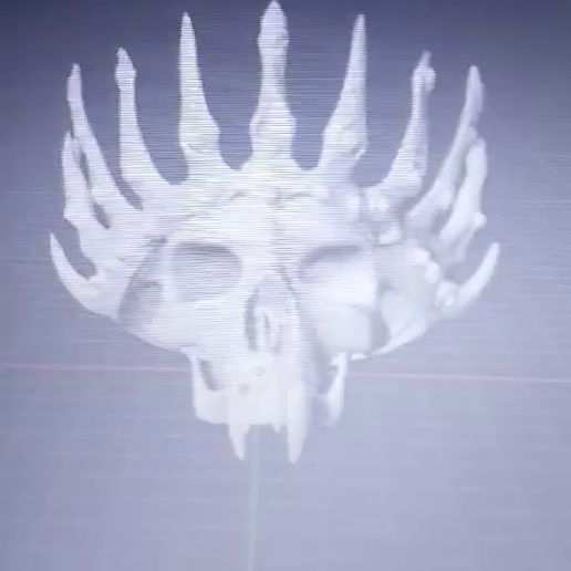 🫅 Crowned Skull. " Prince "・ STL File for 3D printing・Cults