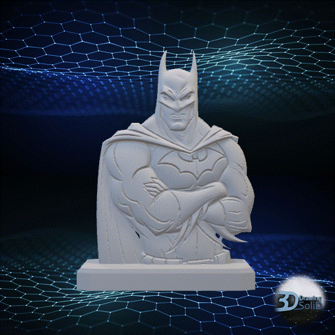 🗿 BATMAN DECOR・ STL File for 3D printing and CNC machining - Laser ...