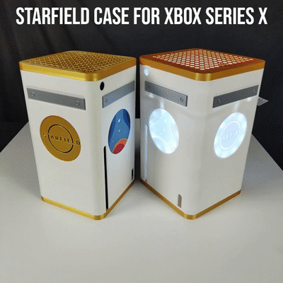 🎮 Starfield Xbox Series X Case - Plain and Backlight version・ 3D File ...