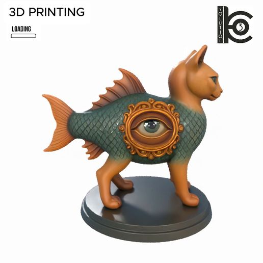 👁️ Catfish with an Eye - 3D Model for Printing・ STL File for 3D ...
