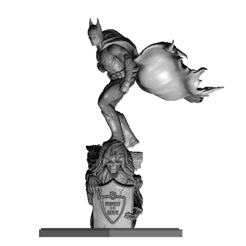👽 DARK KNIGHT BATMAN - GRIM REAPER BASE・Archivo 3D para Impresión 3D・Cults