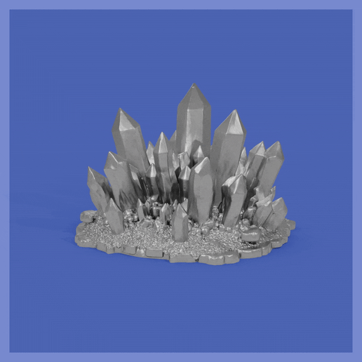🗿 Crystals・ STL File for 3D printing・Cults
