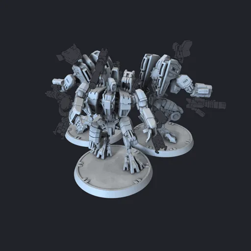 👽 Ceti Jump Mech Suit・ 3D File for ・Cults