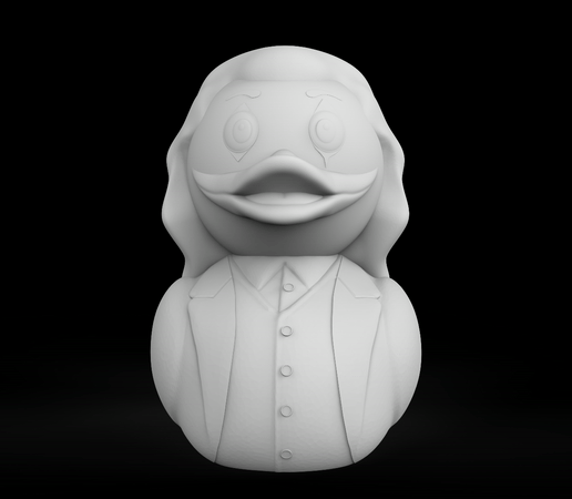 🃏 Cute "The Joker" Rubber Duck・ STL File for 3D printing・Cults
