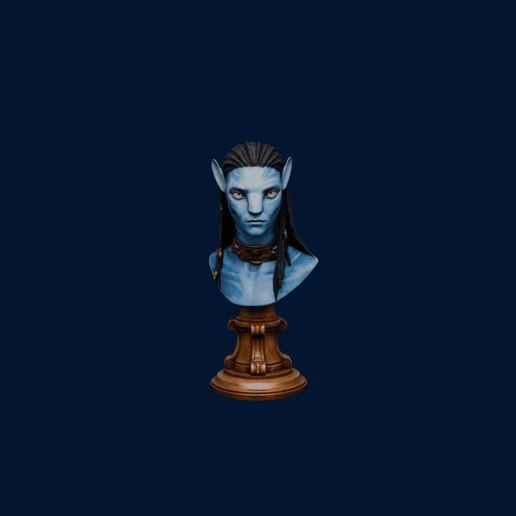 👤 NETEYAM - AVATAR 2 - BUST・ STL File for 3D printing・Cults