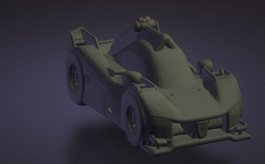 🚗 formula d lemans・ STL File for 3D printing・Cults