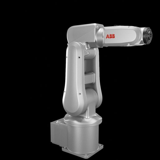 🤖 ABB IRB 120 Compact Industrial Robot Arm・ 3D File for 3D printing・Cults