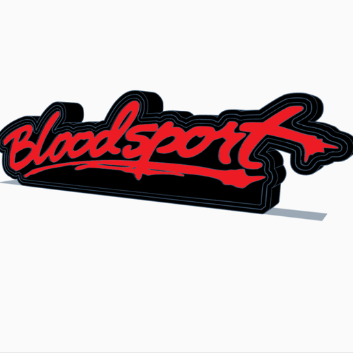 STL file BLOODSPORT Lightbox by MANIACMANCAVE3D 📦 ・Model to download ...