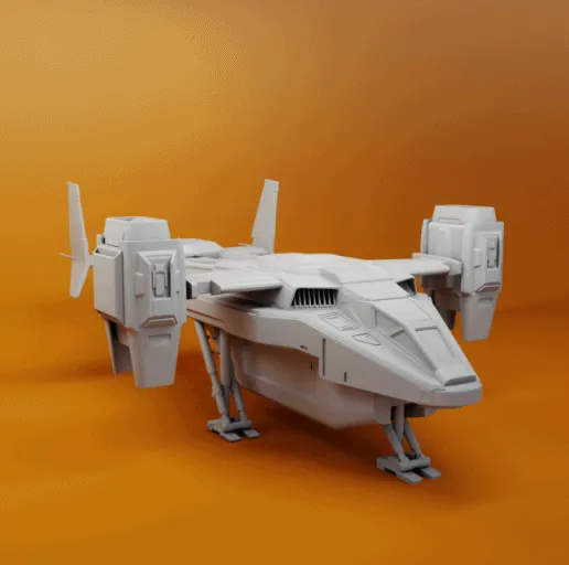 🫡 SOLDIER DROPSHIP | HELLDIVERS 2 | 3D PRINTABLE・ 3D File for 3D ...
