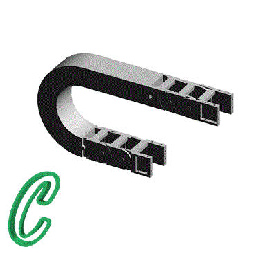 STL file Pack - 3500YW Series Cable Carrier - Open Type 🔌 ・3D print ...