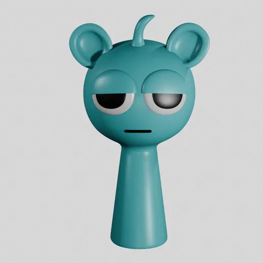 🎨 SKY SPRUNKI INCREDIBOX SKY BLUE | Sprunki 3D Model STL Fan Art・ STL ...