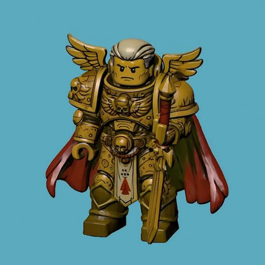 🦸 Lego emperor・ OBJ File for 3D printing・Cults