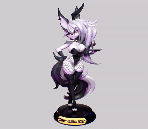 🐉 Maid Loona・ 3D File for 3D printing・Cults