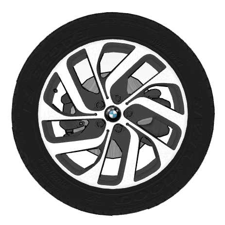🛞 BMW i3 wheels・ STL File for ・Cults