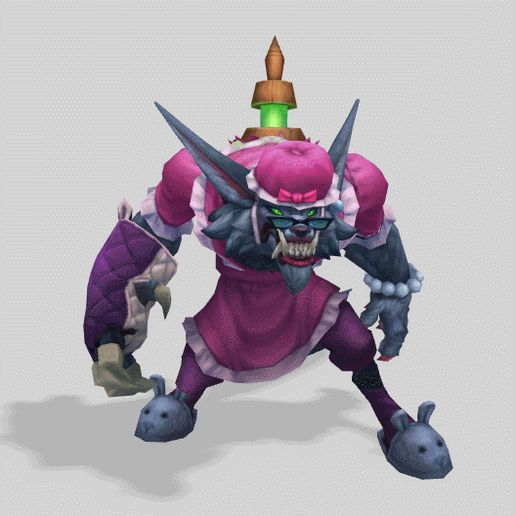 🦸 Big Bad Warwick League of Legends 3D print model・ STL File for 3D printing・Cults