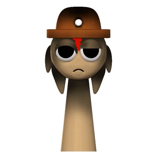 STL file 3D Sprunki Incredibox Humanized Tunner Horror STL 3D Character ...