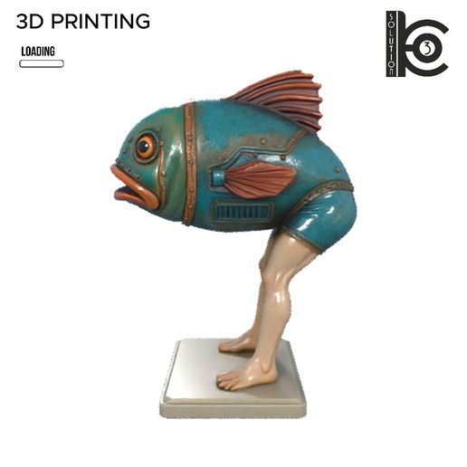 🚶 Fishman Hybrid - The Walking Catch・ STL File for 3D printing・Cults