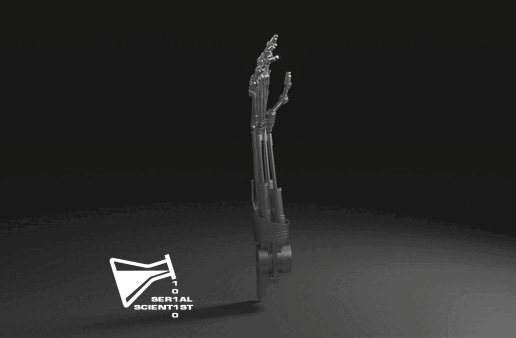 💪 TerminatorArm・Free STL File for 3D printing・Cults
