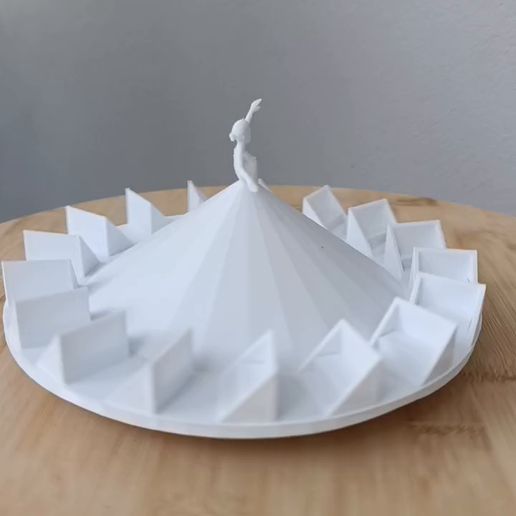 🧸 Spinning Ballerina – Two-Piece Kinetic Toy・ 3MF File for 3D printing ...