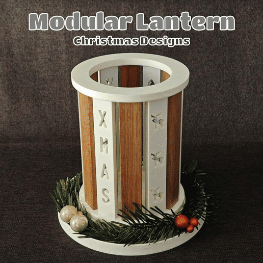3D printing Modular Lantern with changeable Designs - New Pack for ...