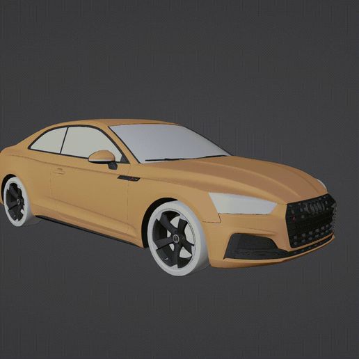 STL file AUDI S5 🚗 (OBJ)・3D printable design to download・Cults