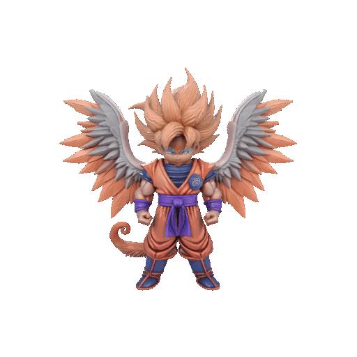 🎨 goku arcangel 3・ STL File for 3D printing・Cults