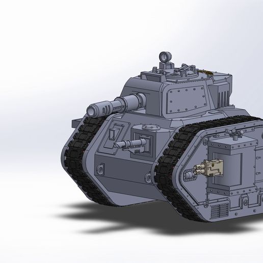 🪖 battle tank lemon rush full rc plus variants 1/18 escale・ STL File ...