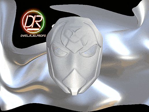 🐉 Dark Broly Mask (Dragon Ball)・ STL File for 3D printing・Cults
