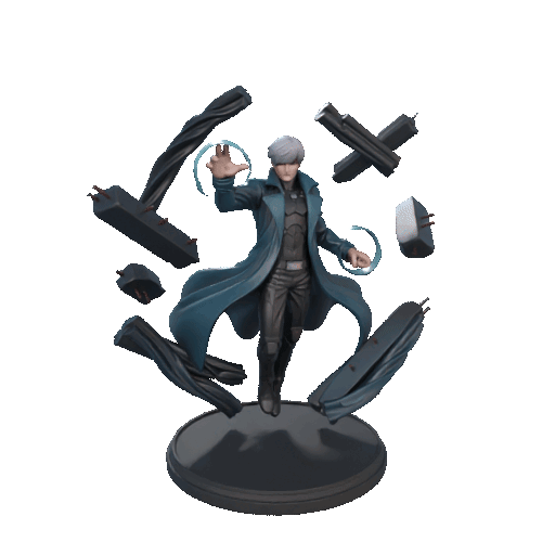 👤 Silas - Anime | 3D Bust STL・ STL File for 3D printing・Cults